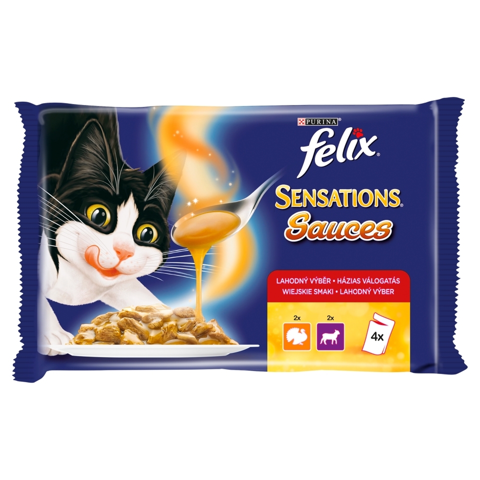 FELIX Sensations with Turkey and Lamb 40 x 100g parduotuvėje Fera.lt ...