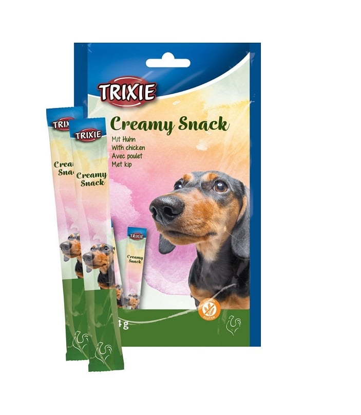 TRIXIE Creamy Snack koerte maiuspala kanaga 5 x 14 g parduotuvėje Fera ...